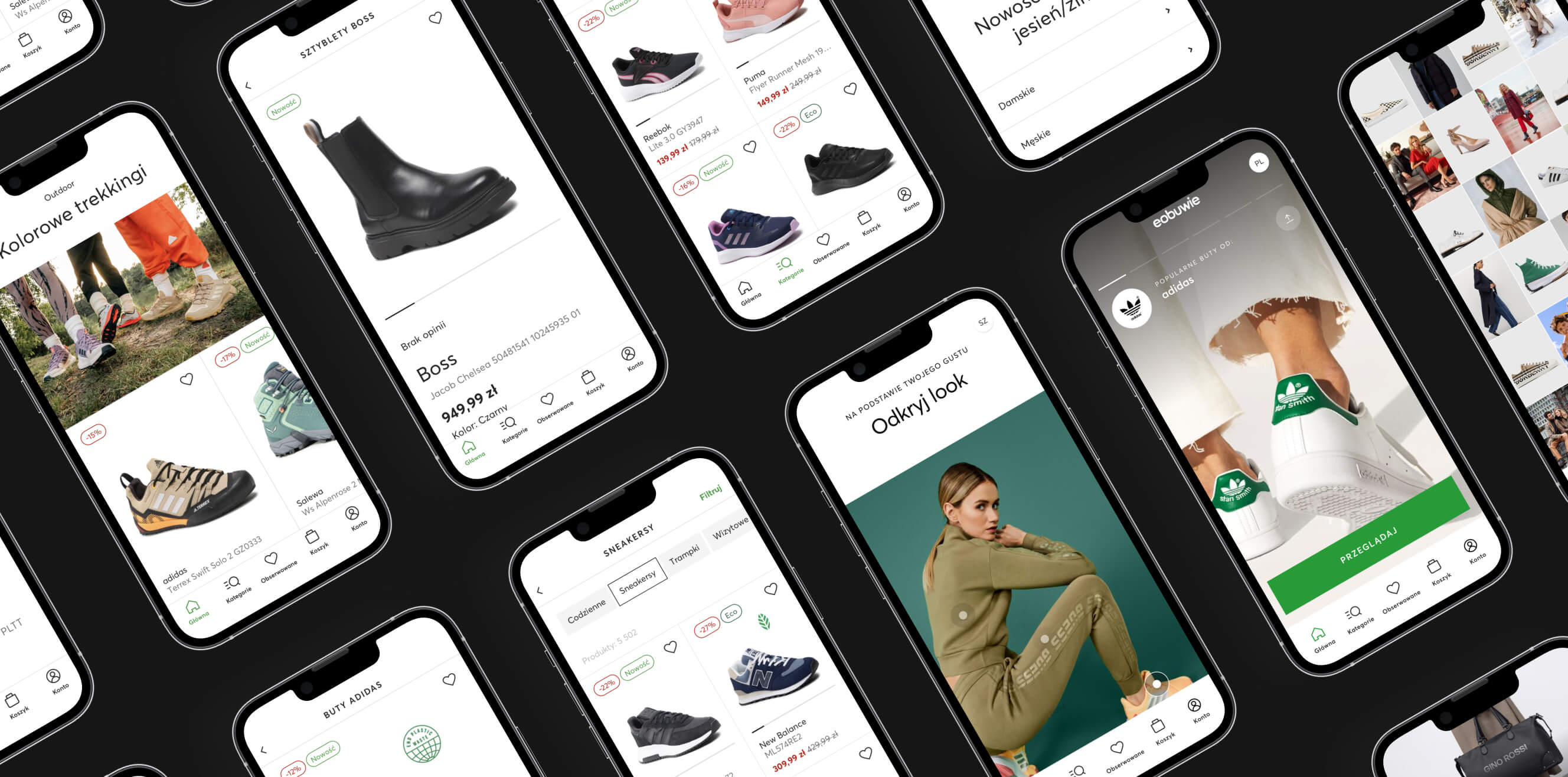 Flying Bisons designs a mobile app for eobuwie | Flying Bisons