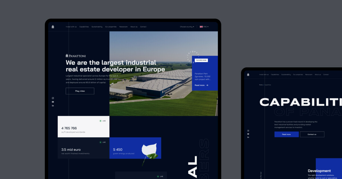Corporate website – let them notice you | Flying Bisons